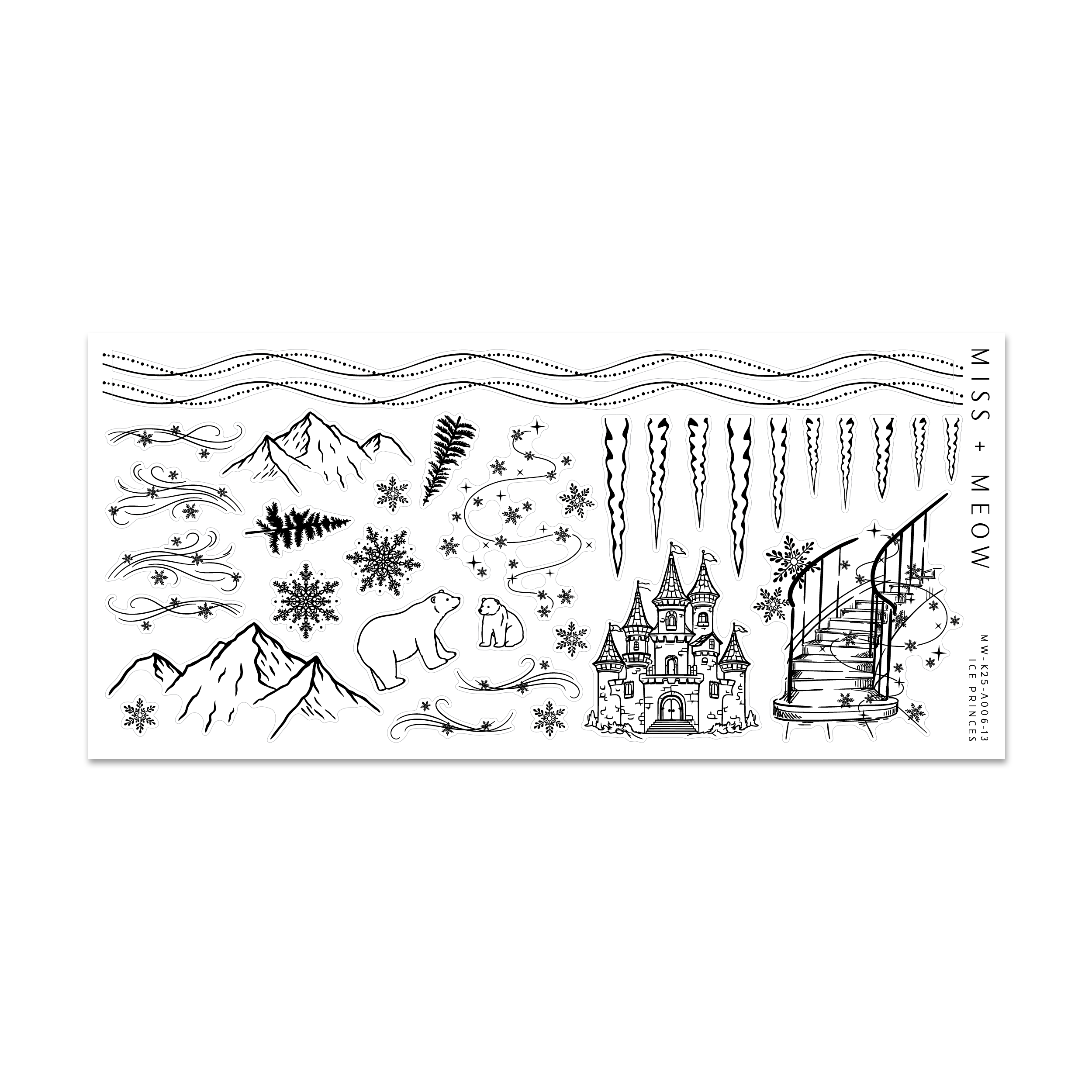 Ice Princess | Foil Stickers – miss + meow
